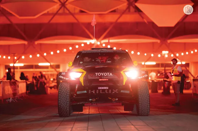 Mohammed bin Hamdan bin Zayed attends 34th Abu Dhabi Desert Challenge